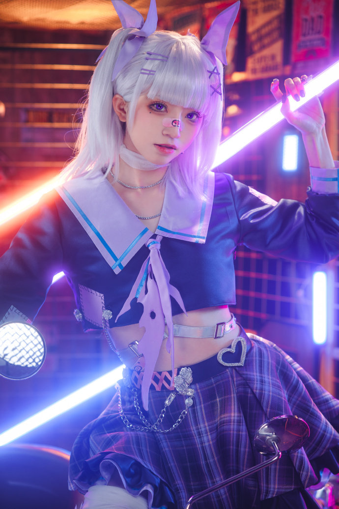 cos：拂晓胜利之刻奈亚·轻巡洋舰Cosplay正片16P-Kitaro_绮太郎 - 哔哩哔哩