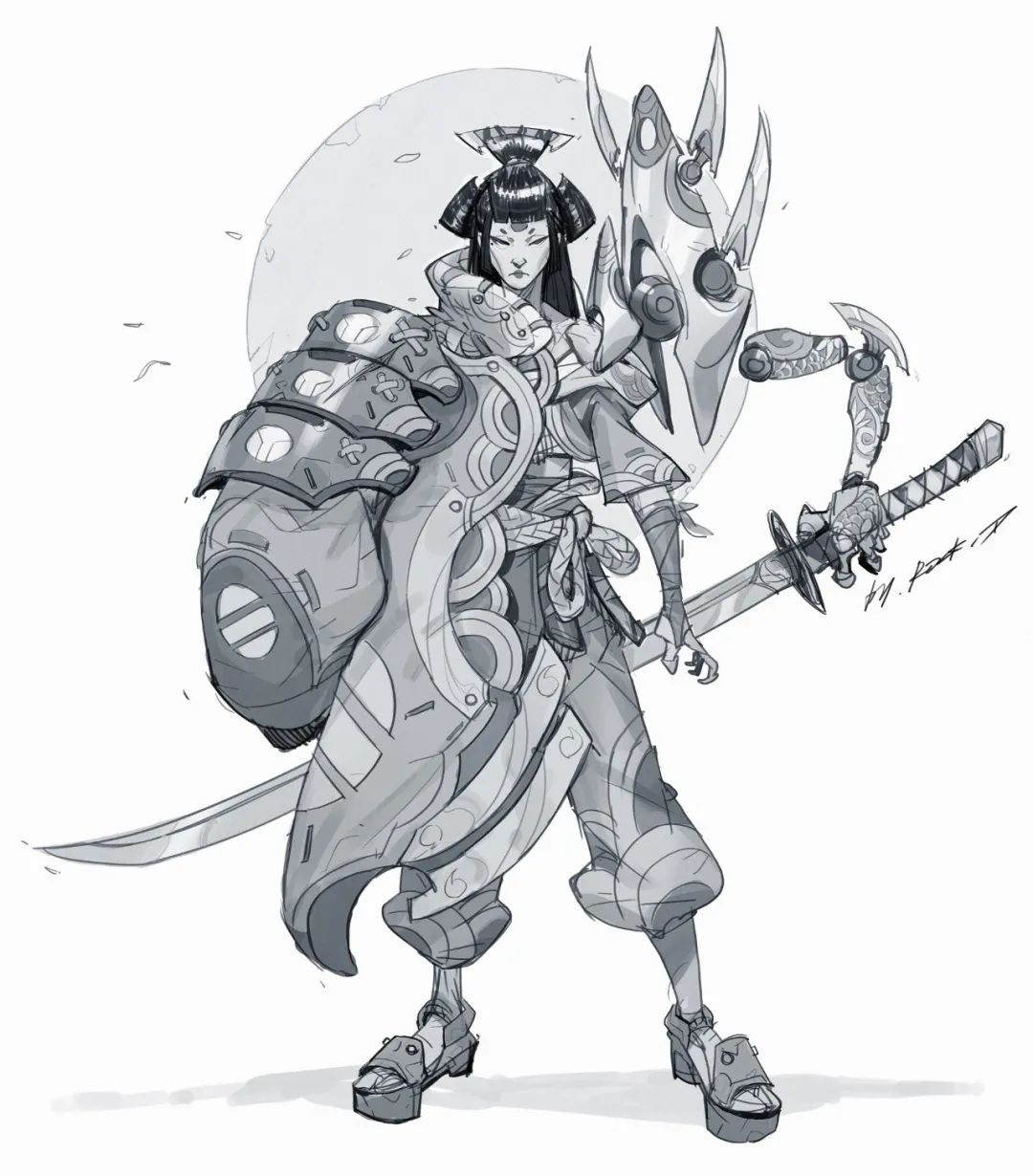 画师专访丨Rock.D“从游戏开始：一名概念设计师的自白。” - 哔哩哔哩