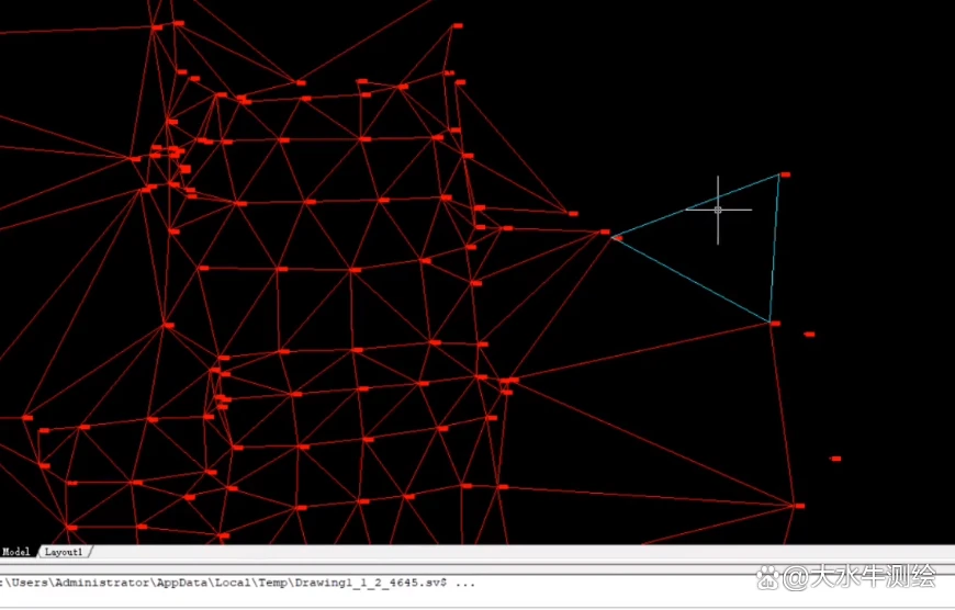 CASS数字地面模型(DTM)三角网的修饰！别逛了，快来学习！ - 哔哩哔哩