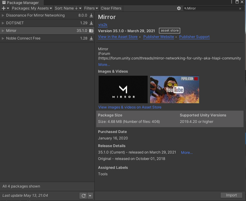 Mirror快速入门指南(官方文档翻译) - 哔哩哔哩