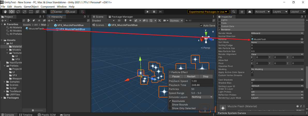 Unity知识记录--FPS知识记录21(创建枪口火焰) - 哔哩哔哩