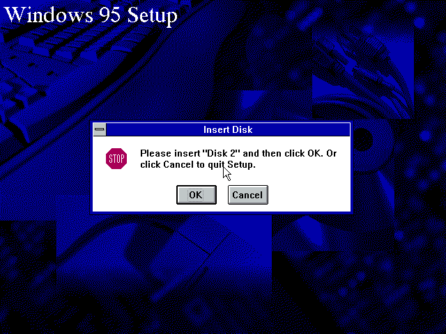 【装个系统】Windows95 安装实录 14张软盘版 - 哔哩哔哩