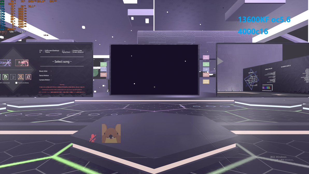 vrchat游戏优化推荐 以及cpu性能对比测试intel 13600kf oc vs amd 7800x3d - 哔哩哔哩