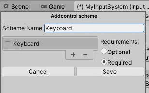 Unity InputSystem之Control Scheme（经验教程） - 哔哩哔哩