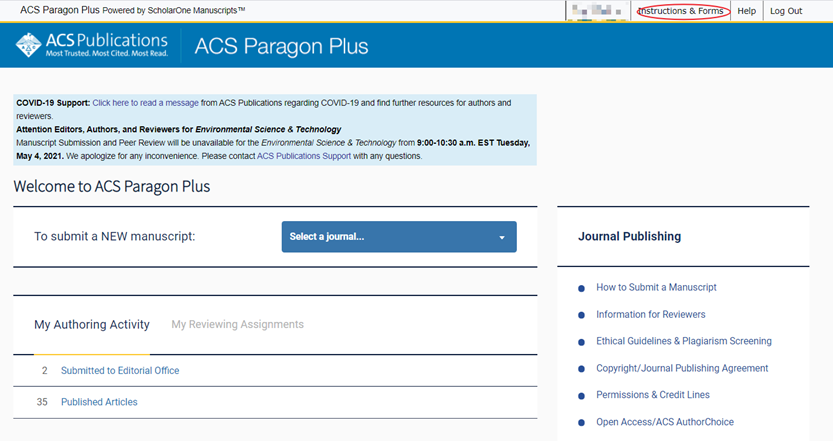 SCI投稿/ACS系列期刊投稿步骤 - 哔哩哔哩