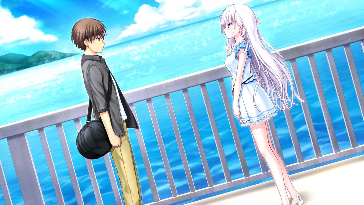 （资源收入及CG收集）Summer Pockets 及Summer Pockets REFLECTION BLUE - 哔哩哔哩
