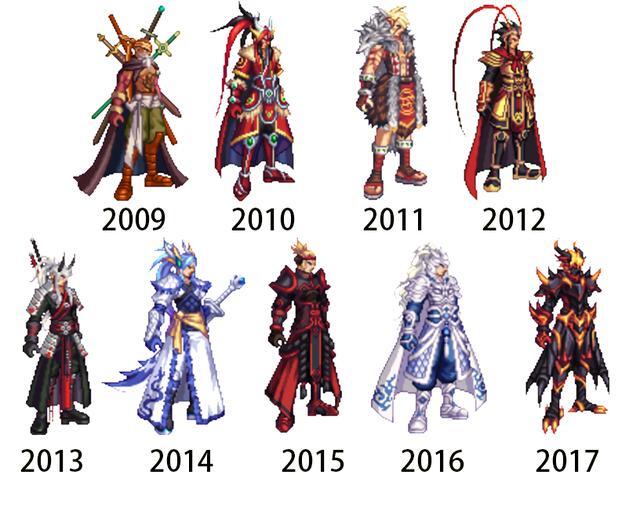 DNF：追忆春节装扮礼包上架，各职业2009至2017年春节装扮全面展示 - 哔哩哔哩