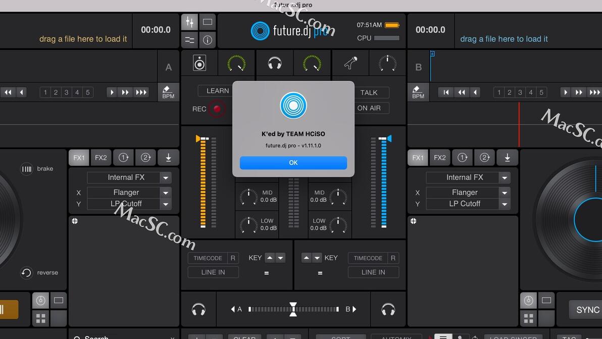 future.dj pro Mac(DJ混音软件)1.11.1.0 - 哔哩哔哩