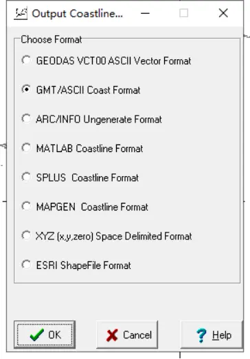 岸线数据获取并导入SMS中 - 哔哩哔哩