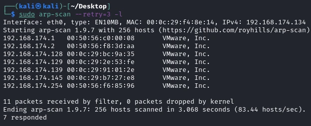 Arp-Scan全参数详细教程 Kali Linux & Termux教程 黑客入门教程 - 哔哩哔哩