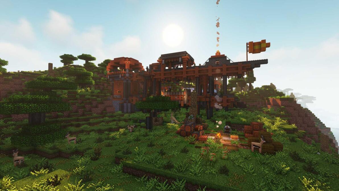 [光影][冒险][种田][风景]我的世界Minecraft1.18.2大型整合包 理想国Utopia 发布 - 哔哩哔哩