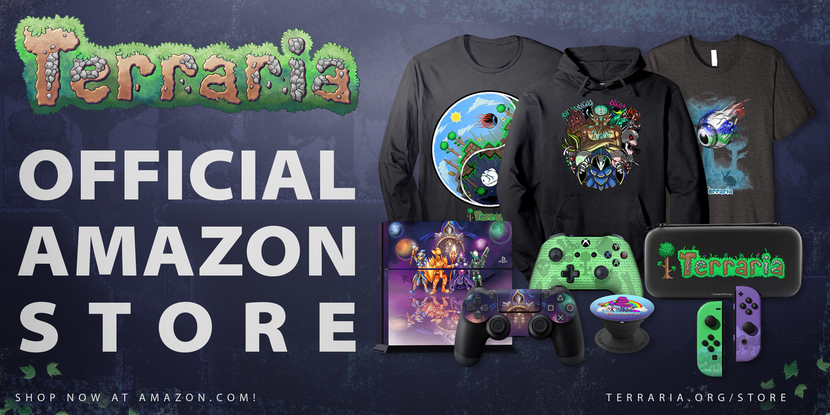 Terraria官方周边上线了~~（多图预警！！！） - 哔哩哔哩