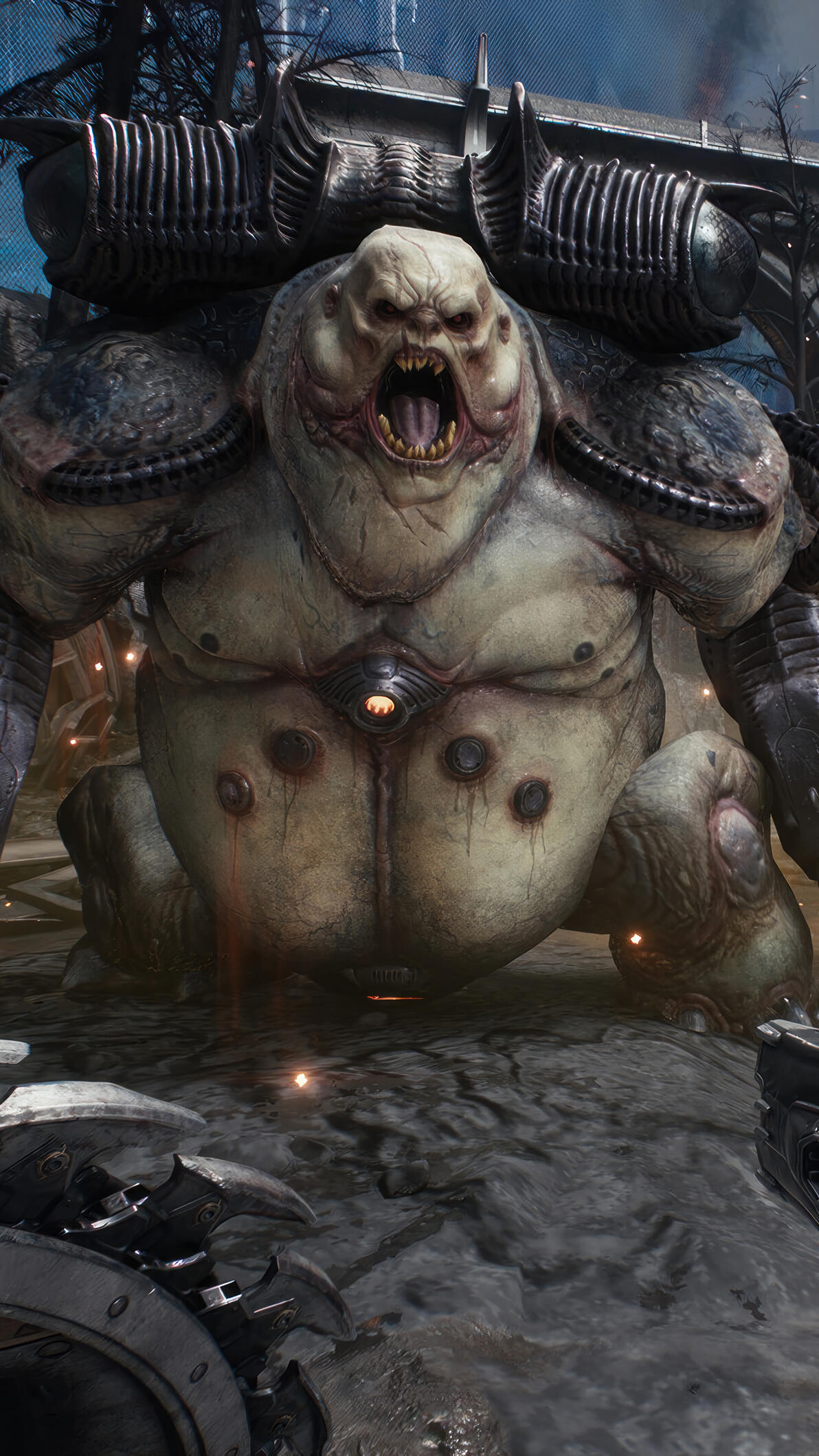 毁灭战士：黑暗时代（Doom：The Dark Ages）| 4K 电脑 手机 壁纸 - 哔哩哔哩