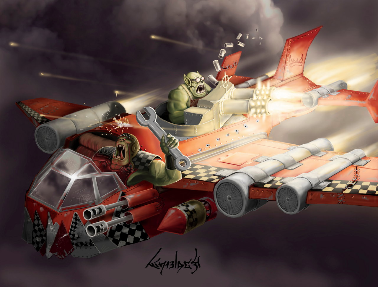 【光头战锤小百科】战锤40K——兽人（下） - 哔哩哔哩