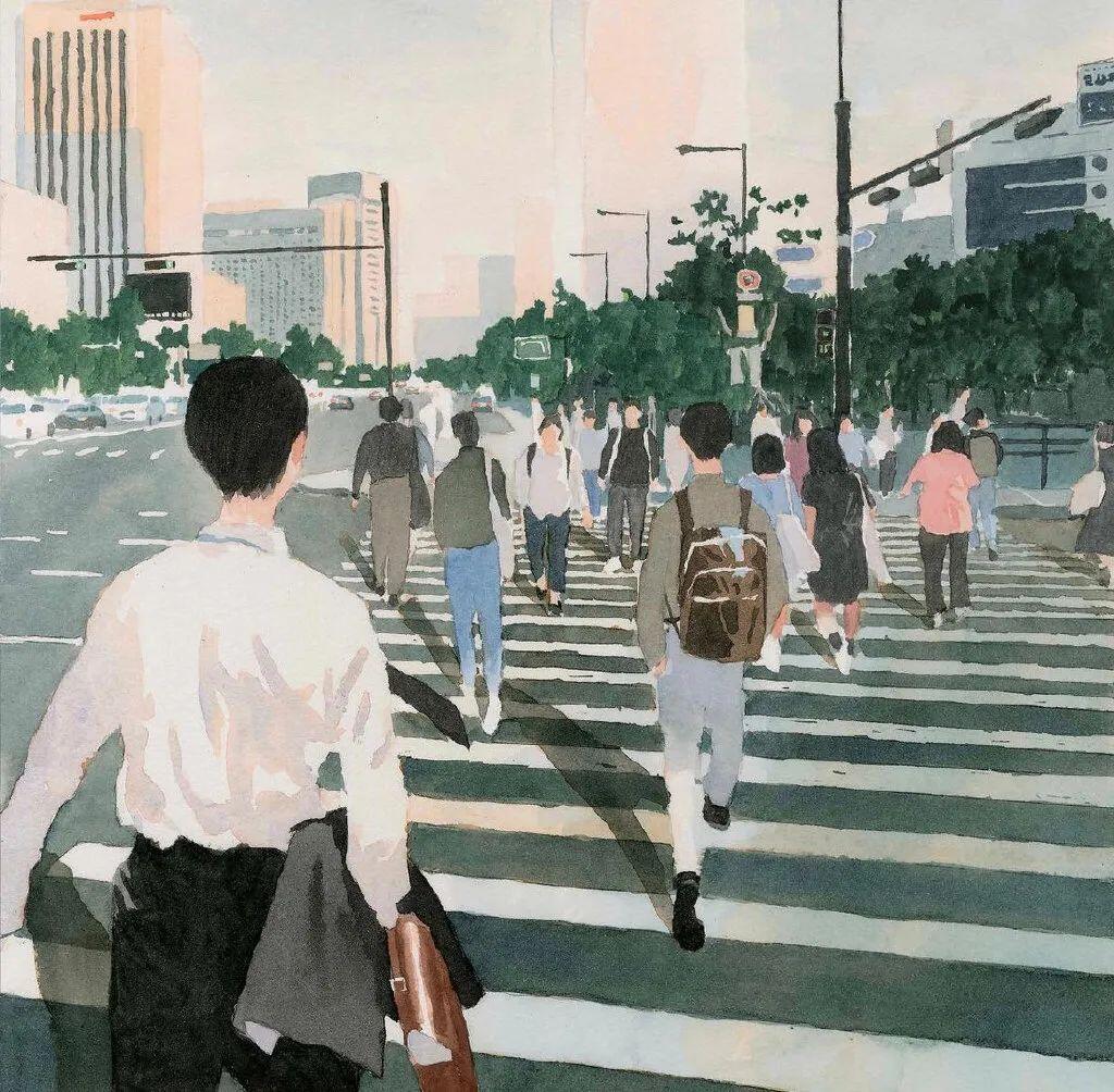 韩国插画师 성률 • seongryul 笔下关于平凡生活的插画作品 - 哔哩哔哩