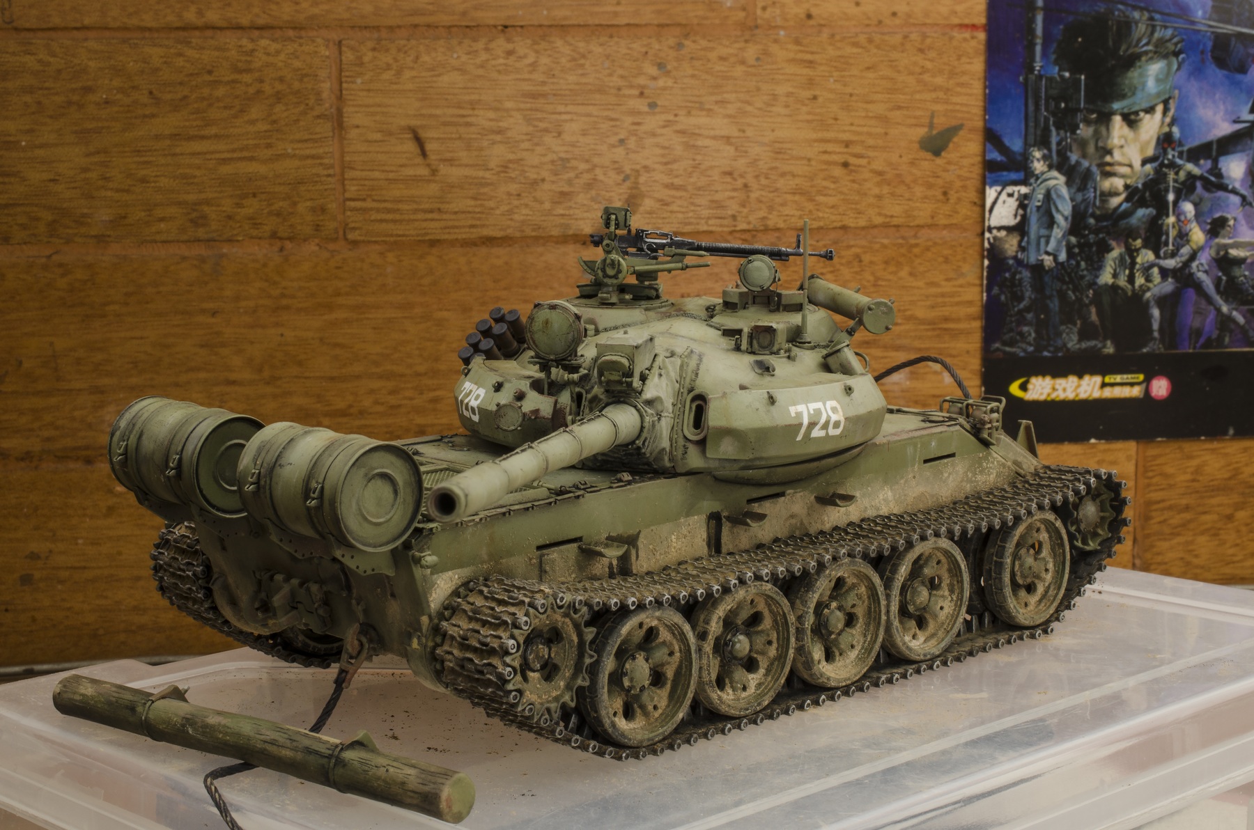 冷战钢铁眉毛——T55AM中型坦克