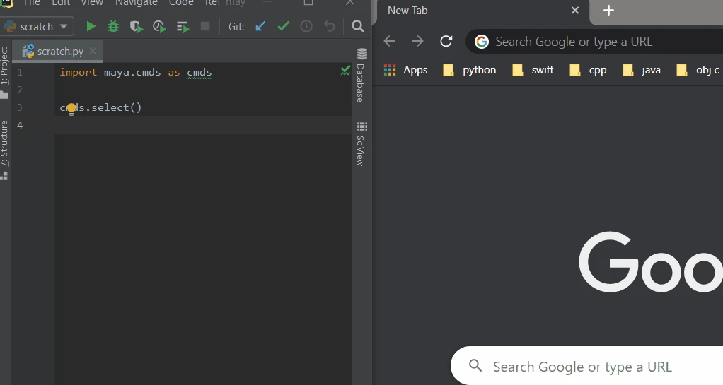 PyCharm 和 Maya 开发环境配置 - 哔哩哔哩