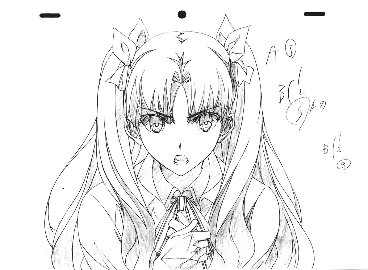 FATE/SN [UBW] 原画资料（二） - 哔哩哔哩