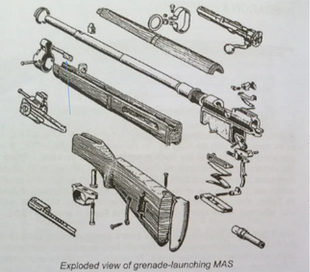 【二战后】法国使用的MAS-36 步枪 - 哔哩哔哩