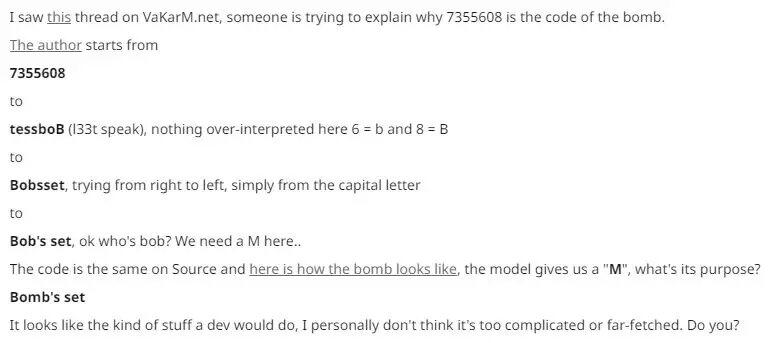 十多年过去了，为啥CS的炸弹密码还是7355608？ - 哔哩哔哩