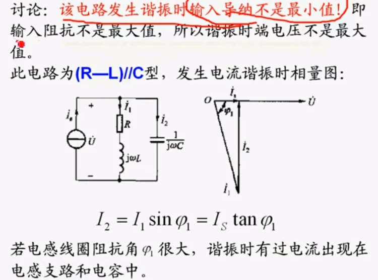 电路学习笔记62——RLC并联谐振电路 - 哔哩哔哩