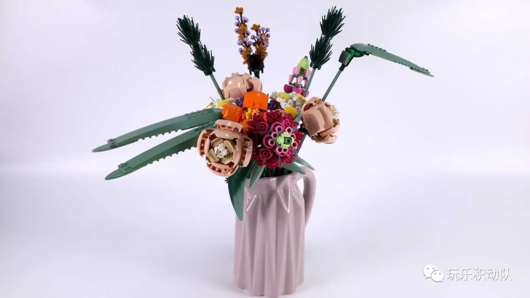 乐高积木花植系列情人节新品 10313 繁花 And 10314 永生花 哔哩哔哩