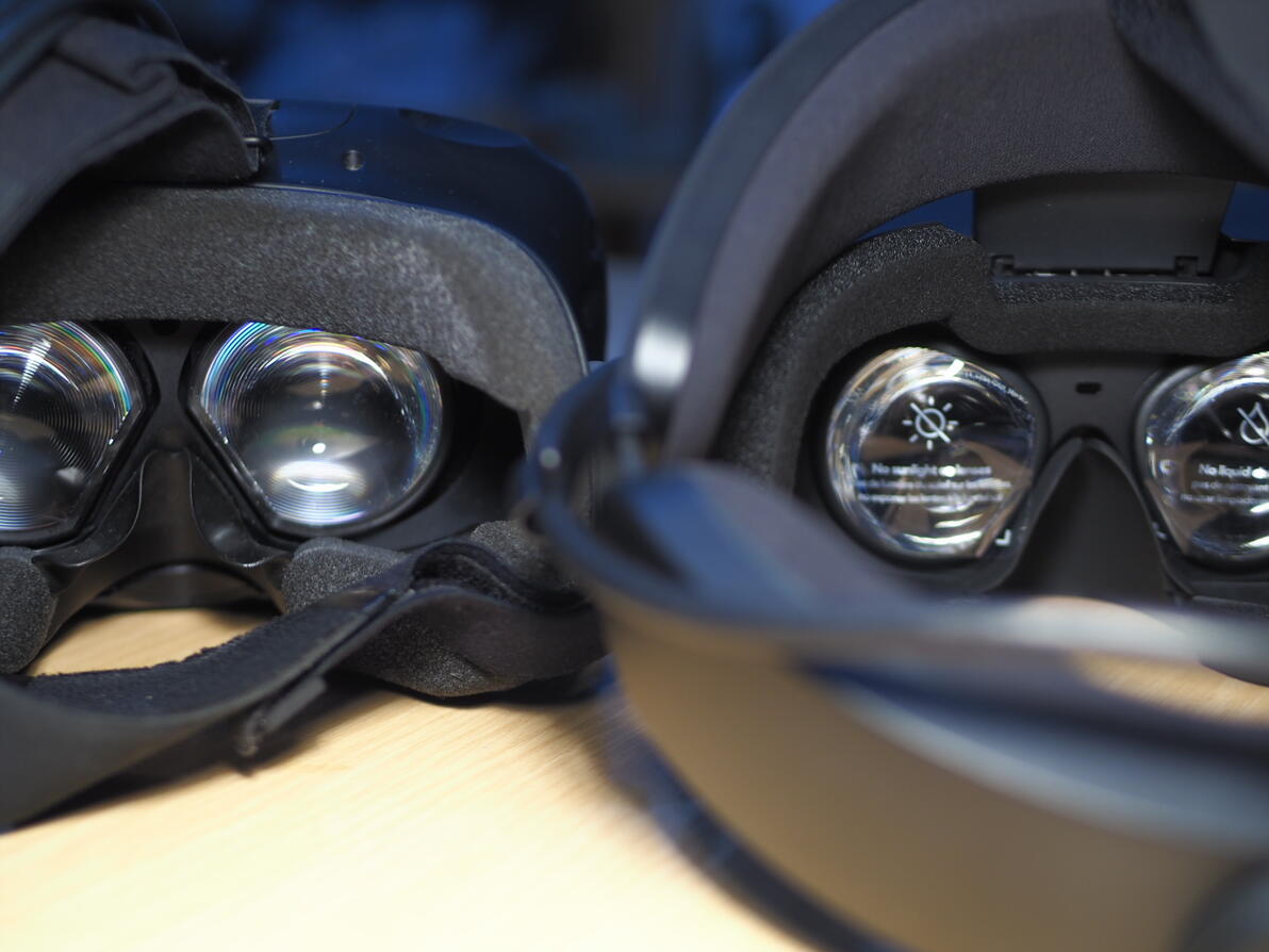 Oculus Rift S开箱+屏幕对比评测（vs HTC VIVE） - 哔哩哔哩