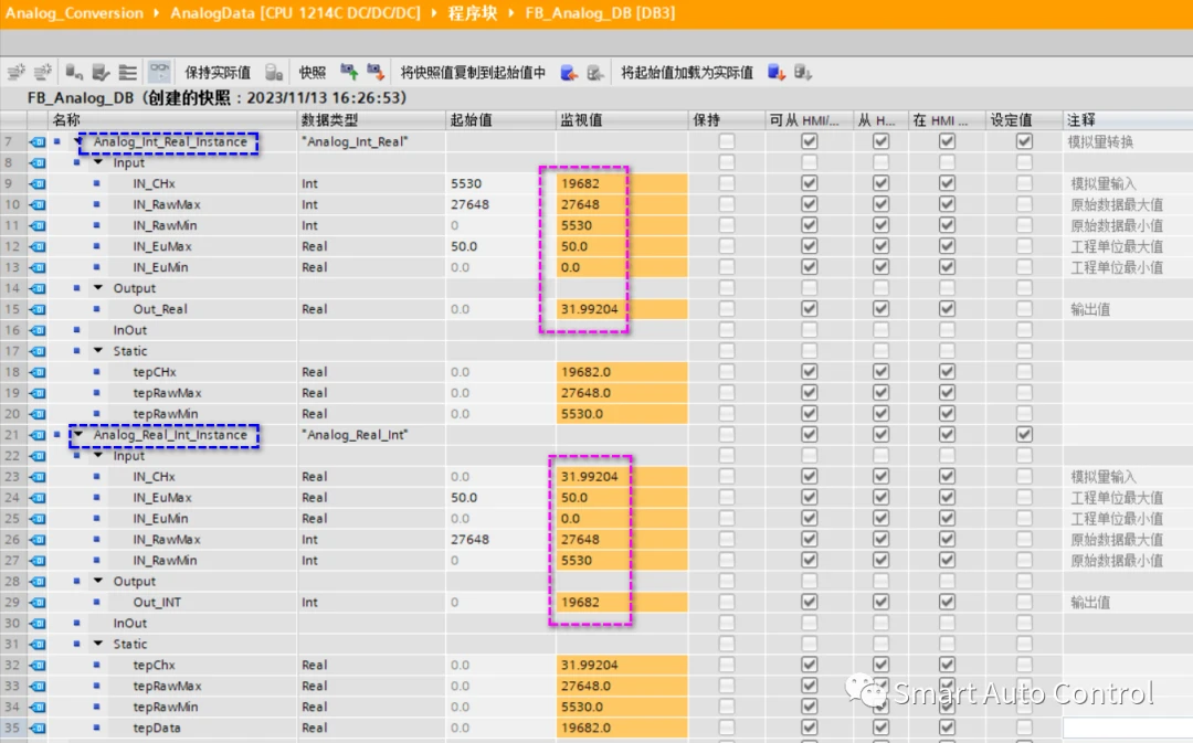 S7-1200-1500单个及批量模拟量转换 - 哔哩哔哩