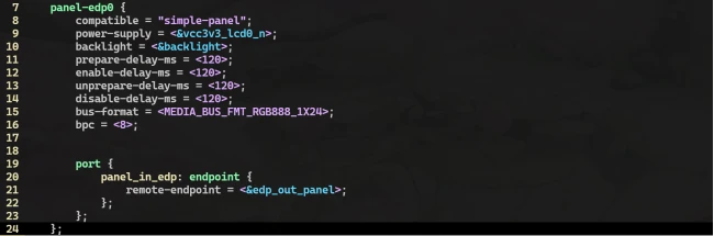 一步步教你完成iTOP-RK3568 EDP屏幕适配 - 哔哩哔哩
