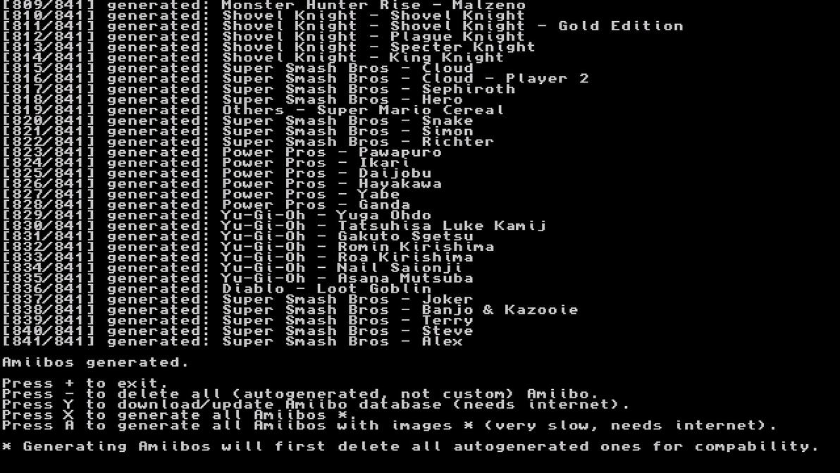 适用于大气层amiibo模拟器插件的最新amiibo数据包（带图片）【240308更新】 - 哔哩哔哩