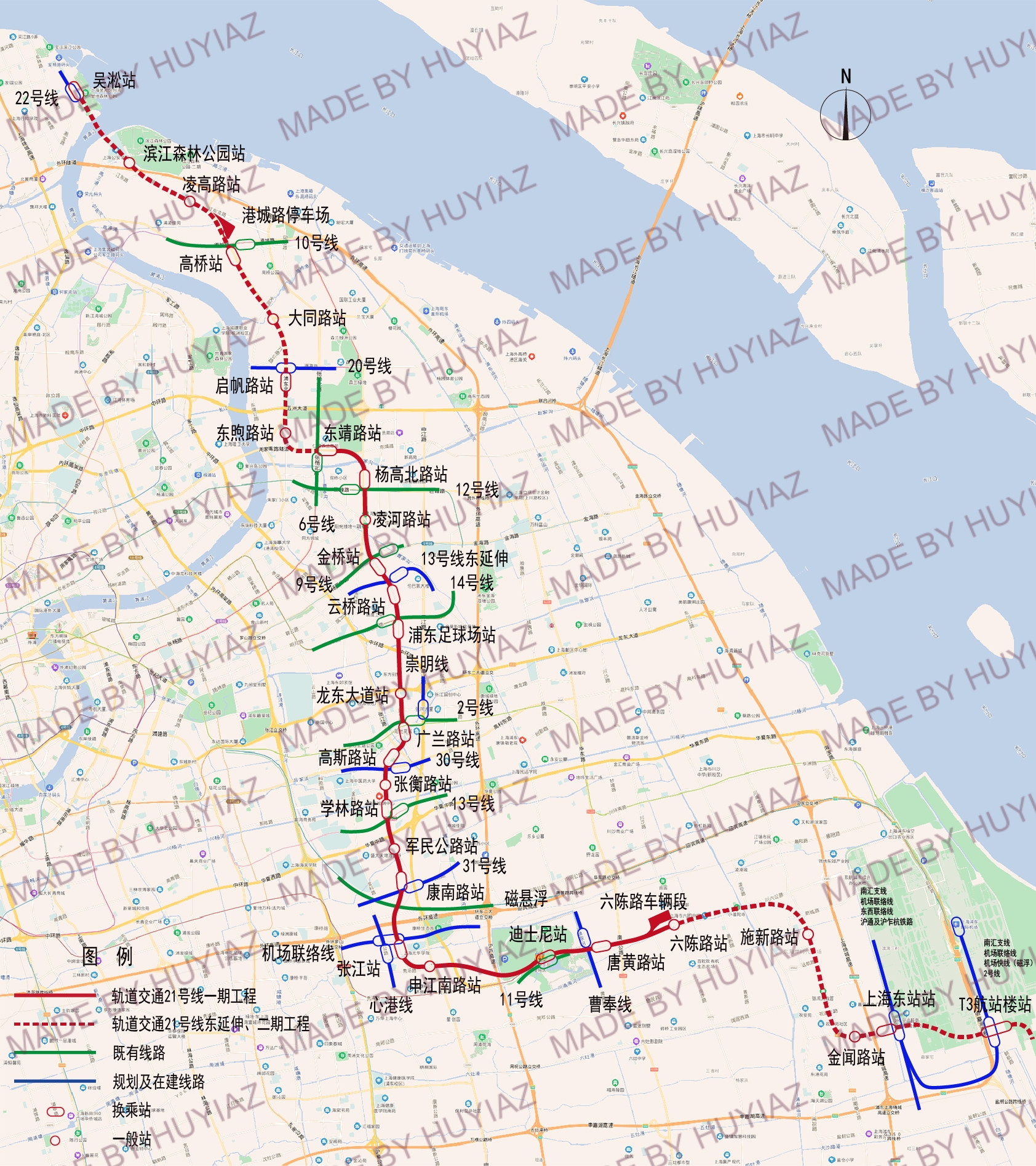 上海地铁21号线未来规划展望 - 哔哩哔哩