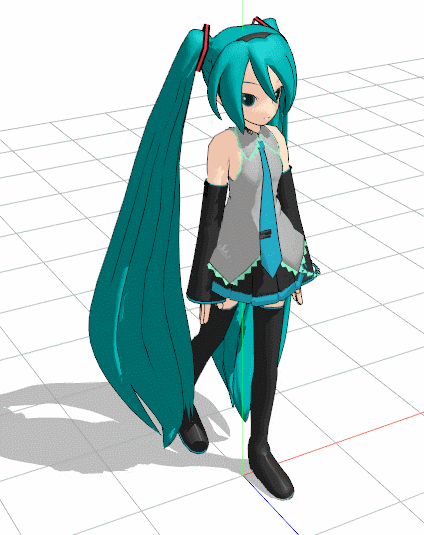 MMD笔记 让Miku走起来--行走动作循环 (Walk Cycle)原理和行走动作设计 - 哔哩哔哩
