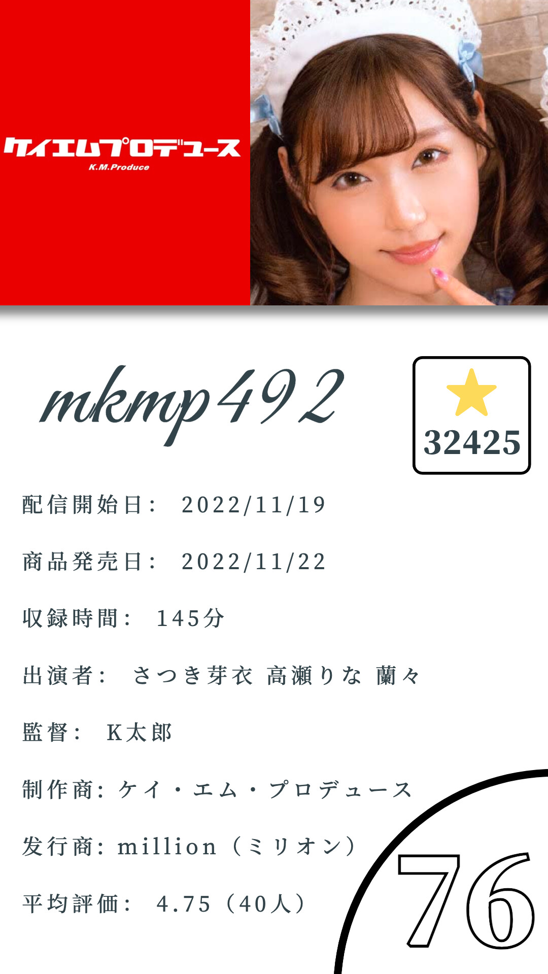 FANZA2022年人气作品 TOP100（图文版） - 哔哩哔哩