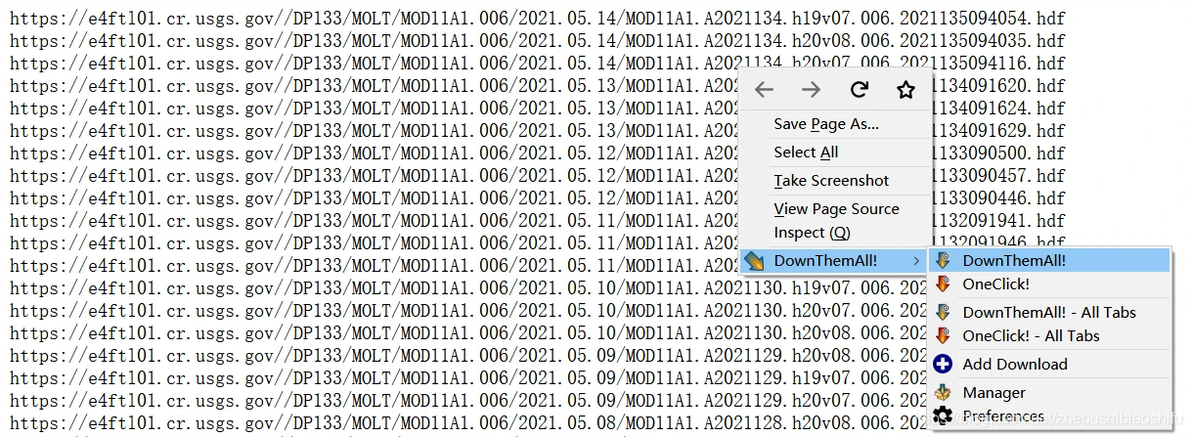 Earthdata批量下载MODIS卫星数据的方法 - 哔哩哔哩