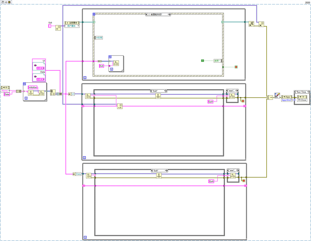 LabVIEW中 QMH 框架的演变 - 哔哩哔哩