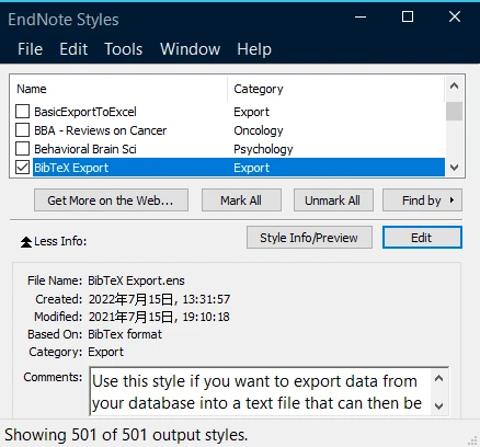 Endnote文献库转换到Overleaf - 哔哩哔哩