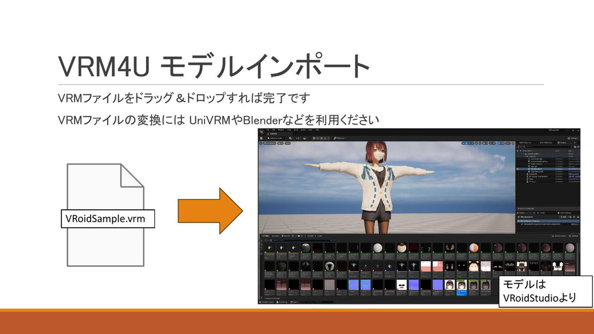 UE5丨UE与虚拟直播相结合vol.1丨VRM4U部分 - 哔哩哔哩