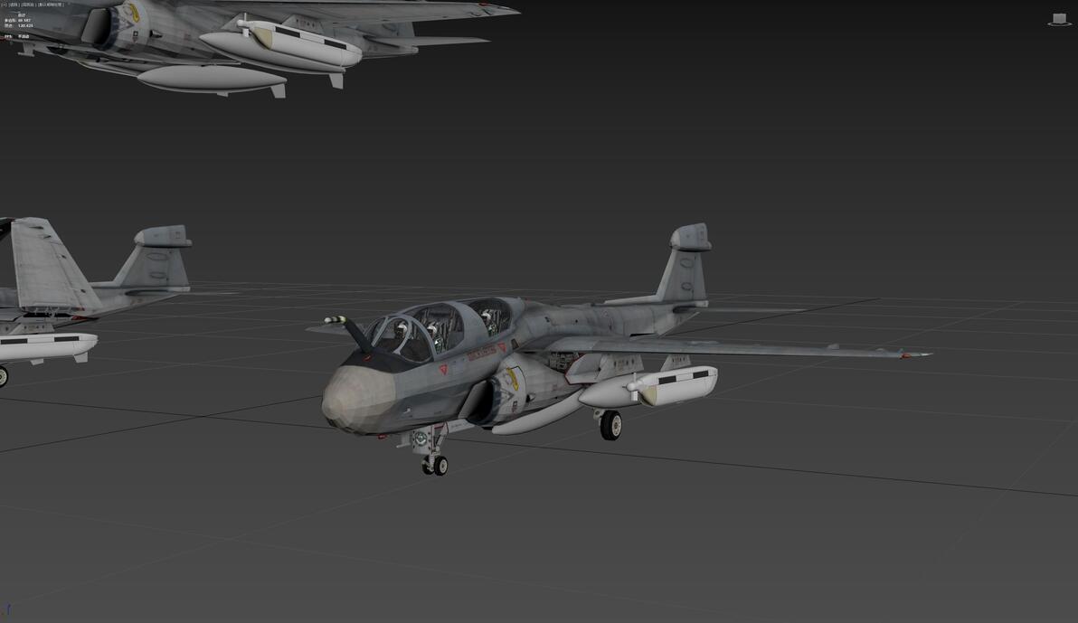 美国海军EA-6B徘徊者 Prowler 电子战机 - 哔哩哔哩