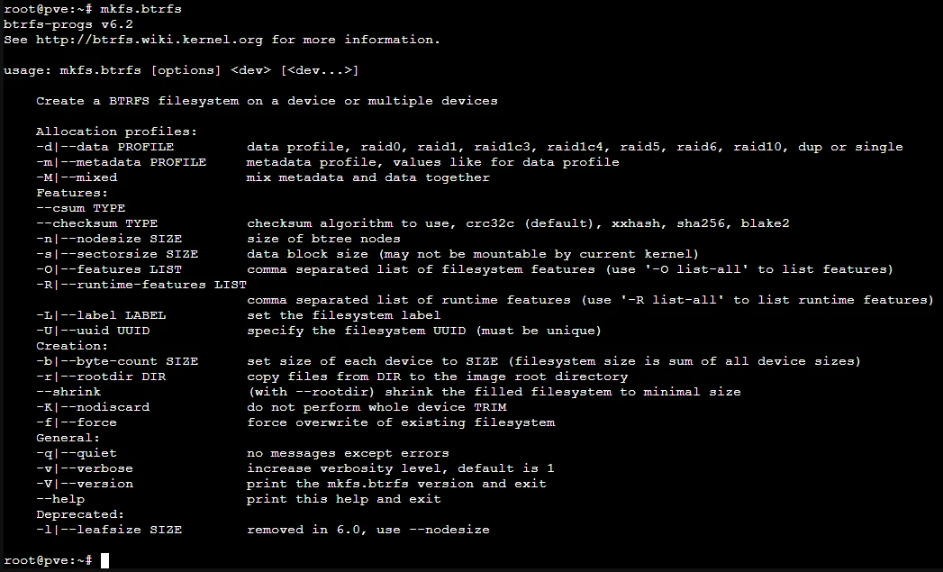 [1.1] 数据硬盘分区：Btrfs文件系统 - 从零开始的NAS/小型服务器搭建 - 哔哩哔哩