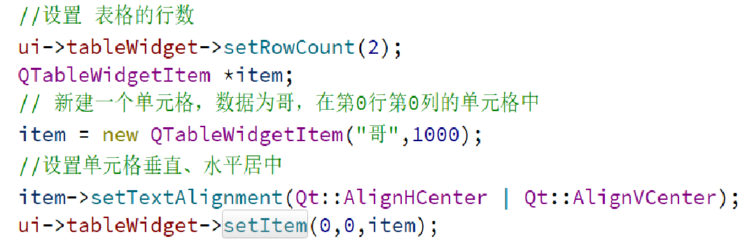 Qt学记六： QTableWidget（表格控件） - 哔哩哔哩