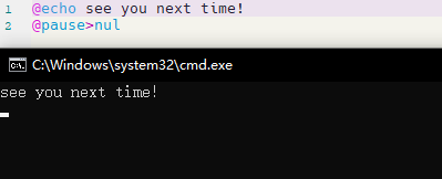 （二）批处理echo、pause指令一般用法详解，@的含义 - 哔哩哔哩