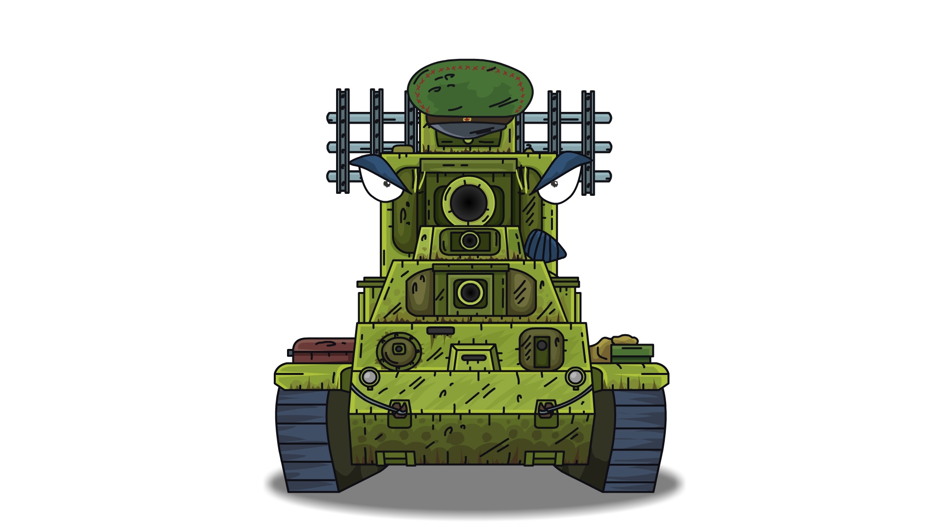 Gerand坦克动画苏系坦克素材合集 - 哔哩哔哩