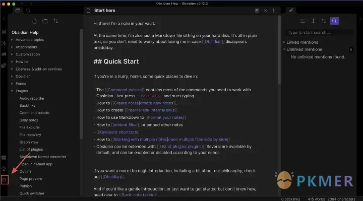 Obsidian 基本使用 - 哔哩哔哩