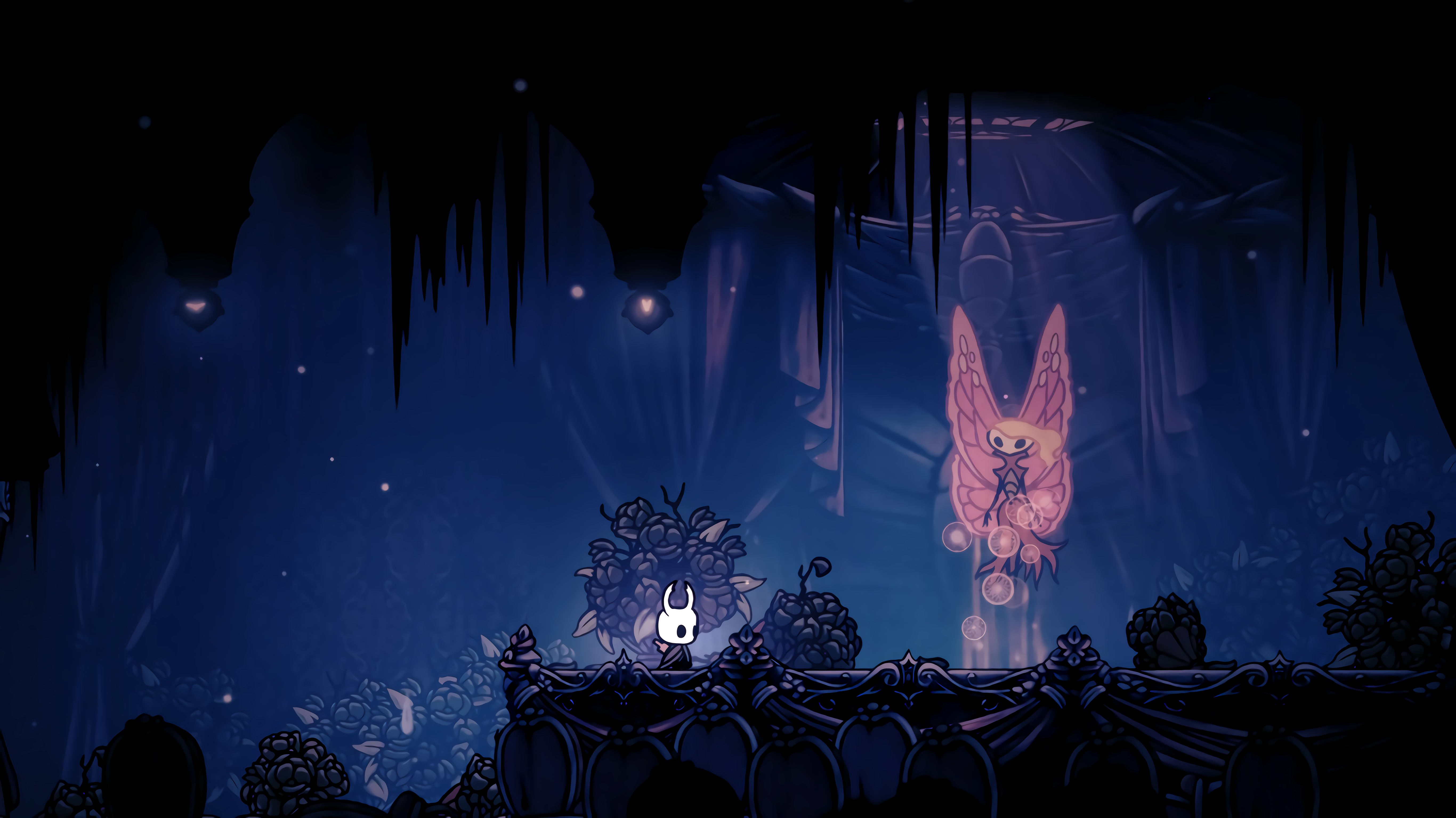 空洞骑士自制4k电脑壁纸集[图包2更新] - 哔哩哔哩