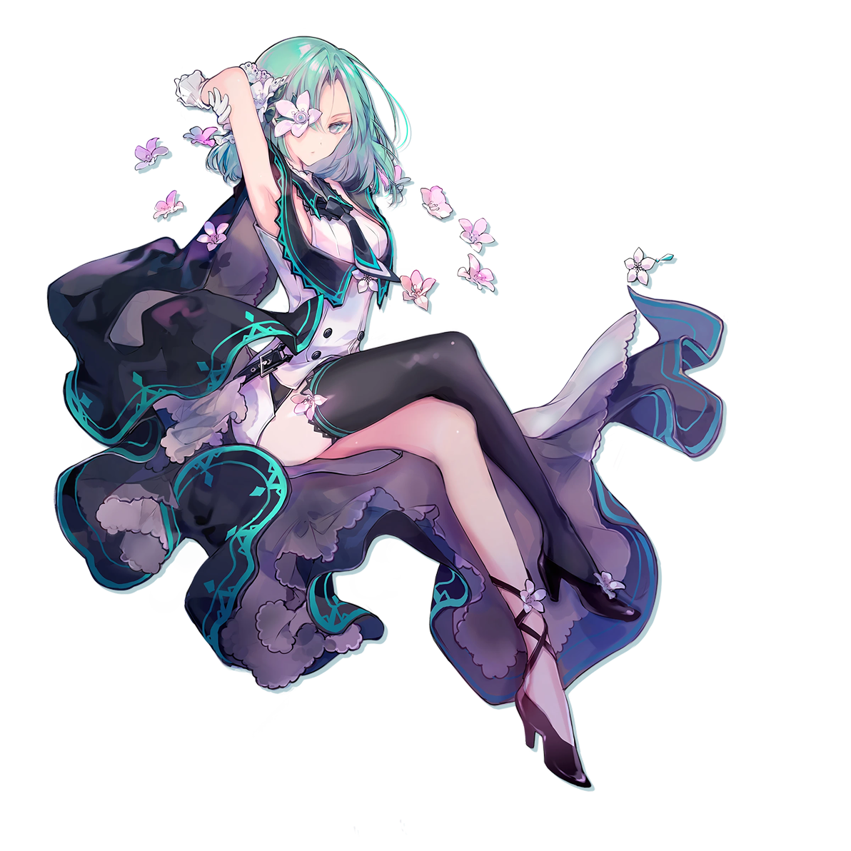 【Arcaea v 5.0.0】全角色立绘及差分 画质增强 - 哔哩哔哩