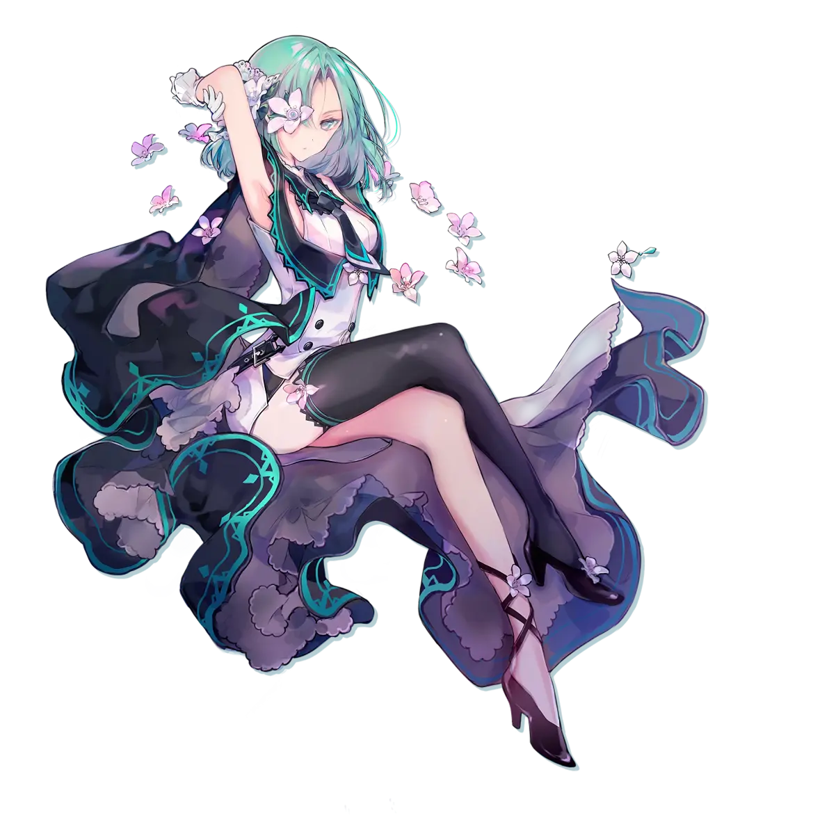 【Arcaea v 5.0.0】全角色立绘及差分 画质增强 - 哔哩哔哩