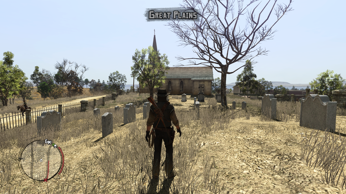 【游戏画面发展史】《荒野大镖客：救赎》一代与二代相同地点对比（一） - 哔哩哔哩