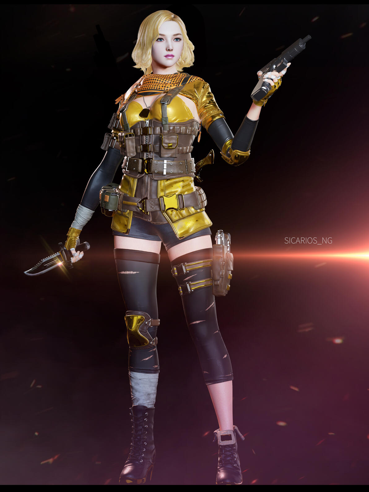 《4K壁纸》穿越火线系列高清立立立立立立立立立立绘 - 哔哩哔哩