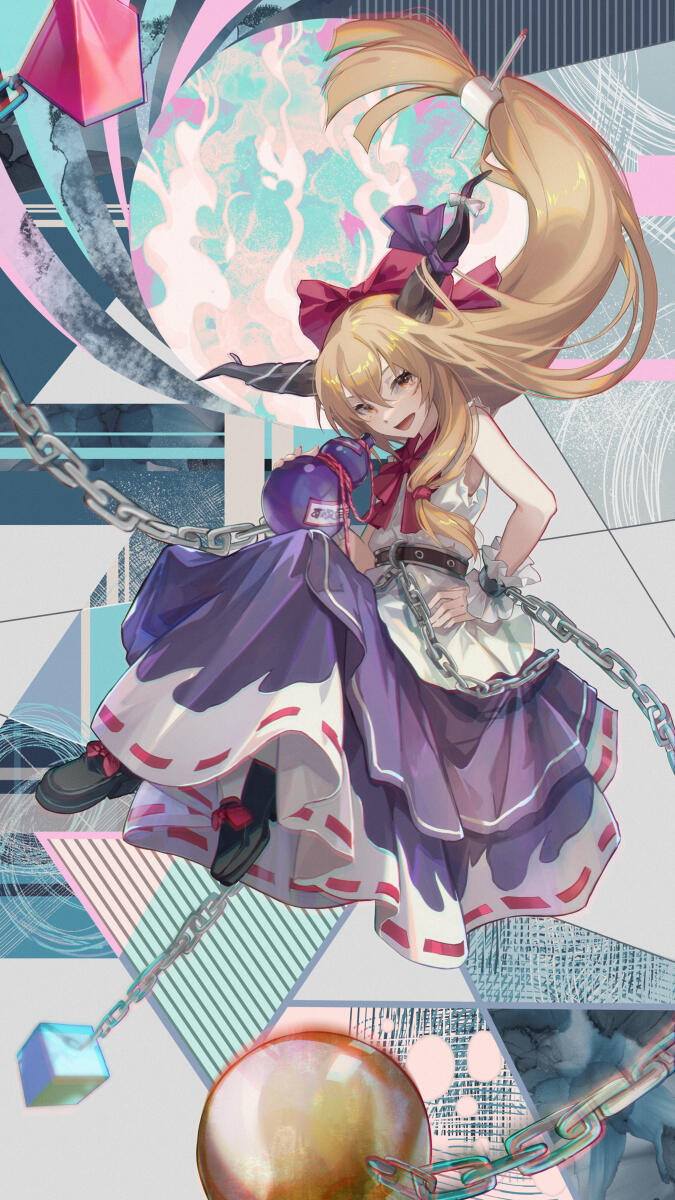 【车万百图】 伊吹萃香 精选插画美图分享 - 哔哩哔哩