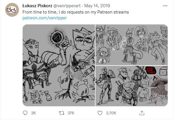 vanripper在推特上至今的动态全收录（上） - 哔哩哔哩